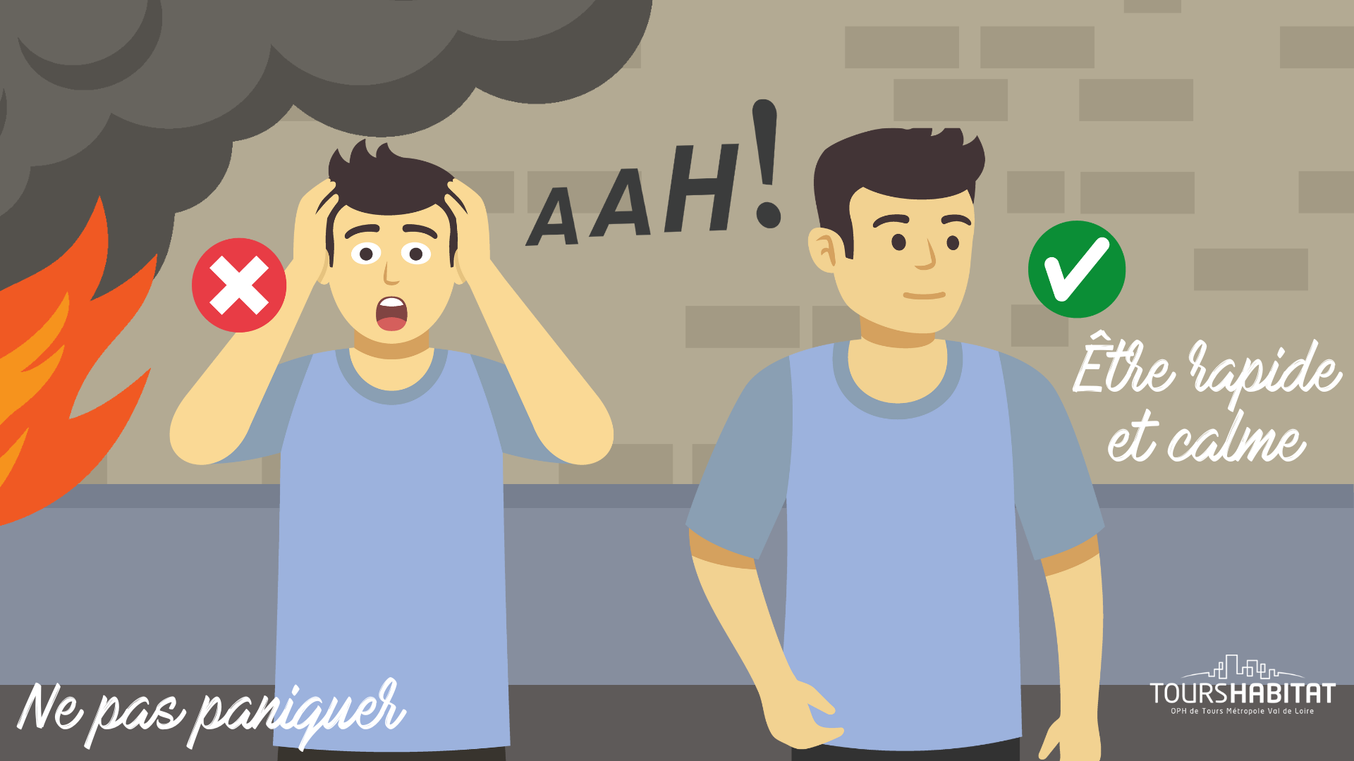 Prévention incendie - Tours Habitat
