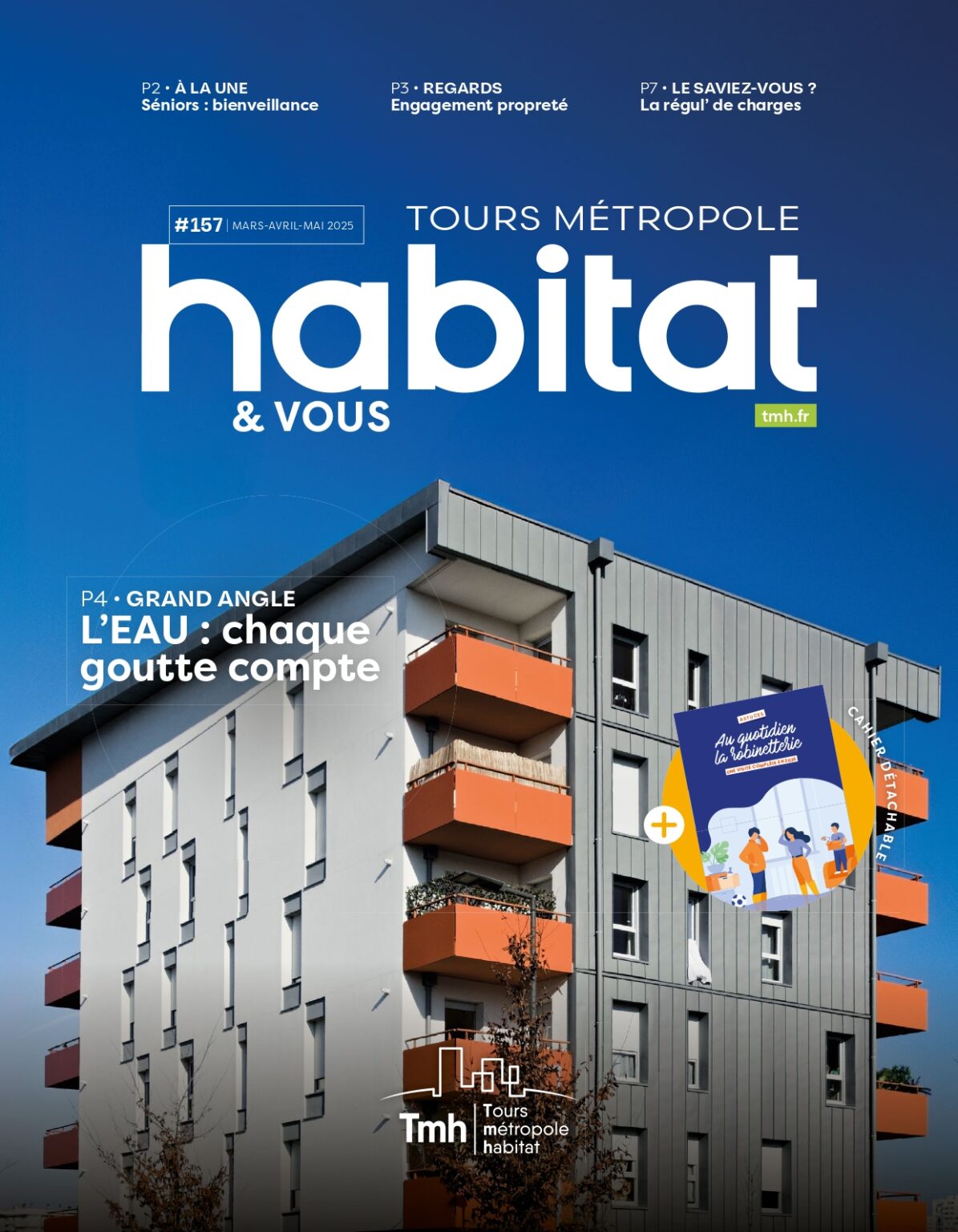 Le 1er numéro du journal Tours Métropole Habitat & Vous est arrivé ...